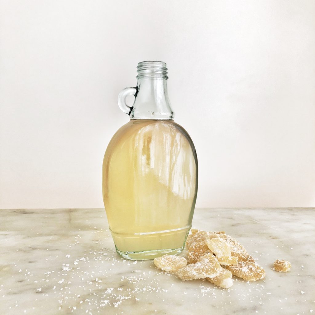 Ginger Syrup & Candied Ginger - The Ethical Mixologist
